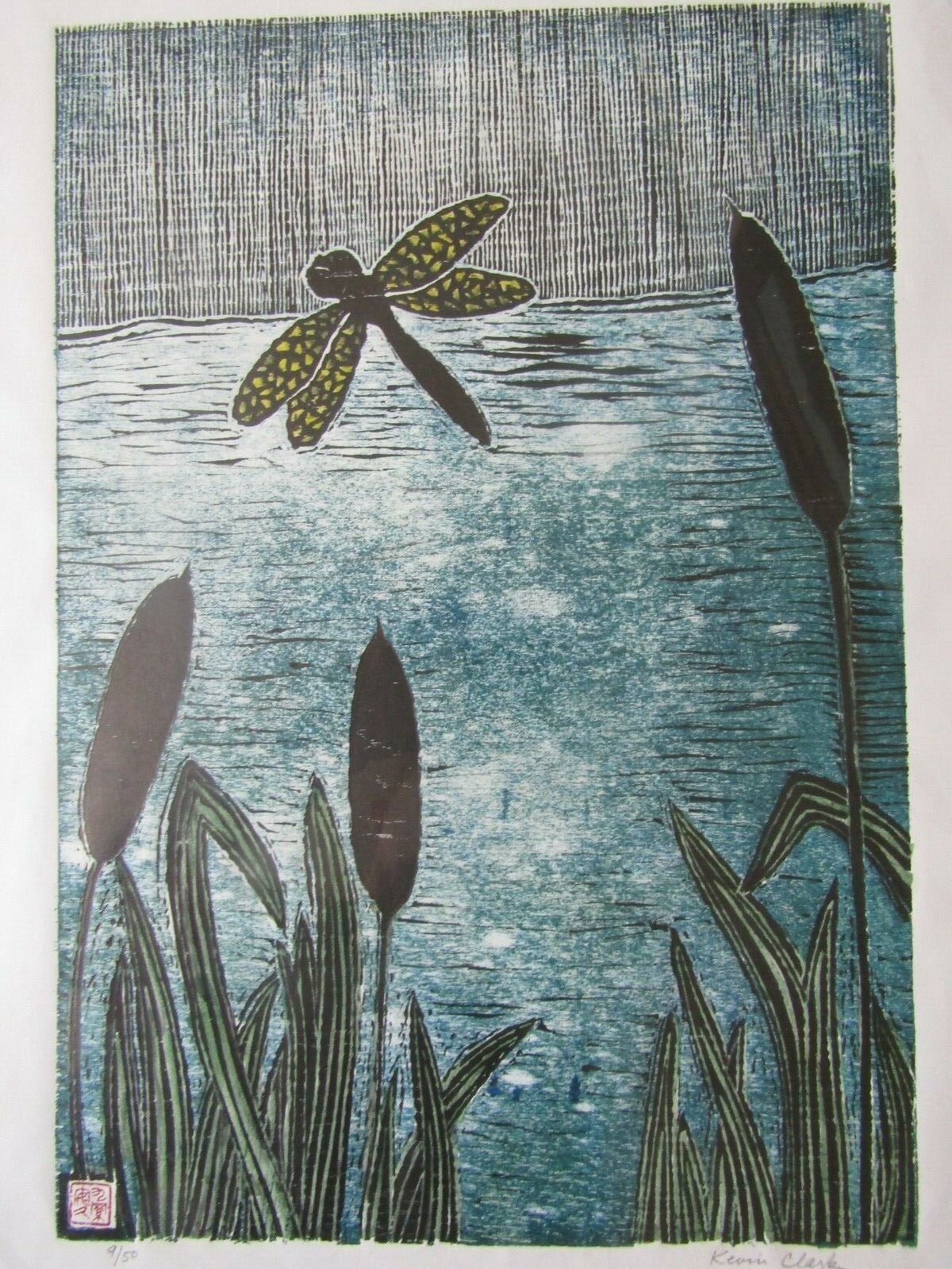 Japanese Dragonfly Art
