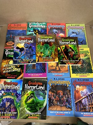 GOOSEBUMPS Book Lot - 15 CHILDREN'S CHAPTER BOOKS Free Shipping !!! | eBay