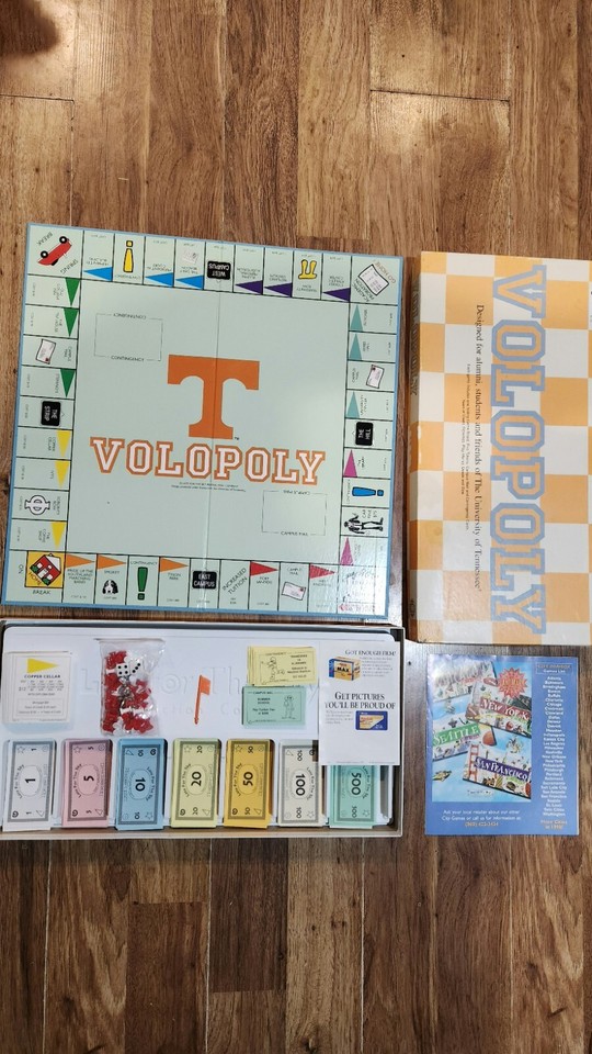 Volopoly University Of Tennessee Vols Game Alumni Student Knoxville | eBay