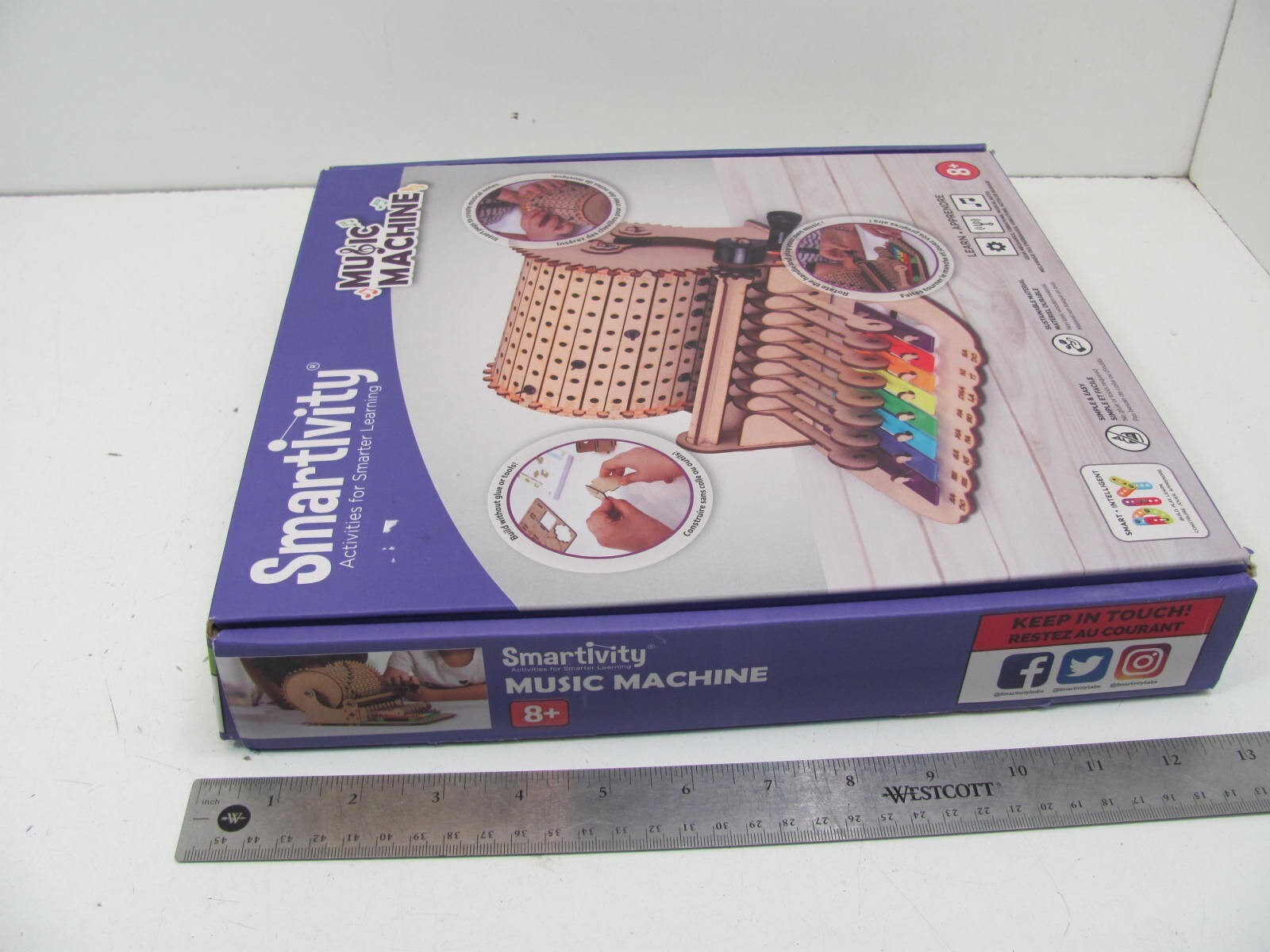 Smartivity Music Machine Steam Building Kit for Kids Ages 8 and up ...