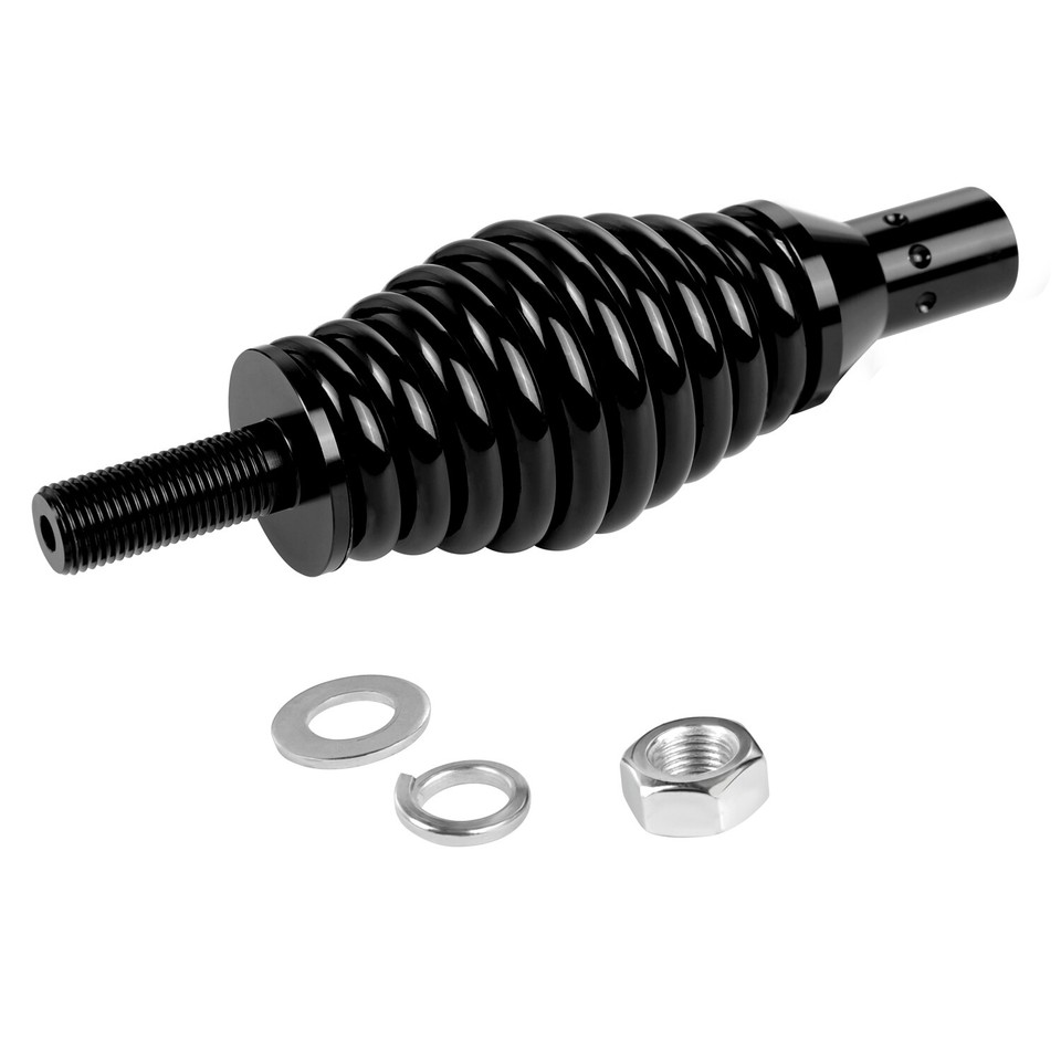 Pair 3FT Lighted Spiral LED Whip Antenna w/Flag & Remote+Springs For ...