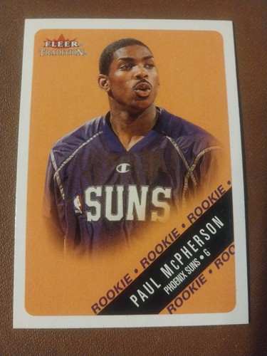 2000 PAUL MCPHERSON FLEER TRADITION NBA ROOKIE CARD RC #270 PHOENIX ...