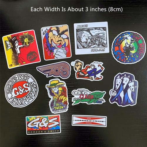 Gordon & Smith Skateboard Decals G&S Neil Blender Bill Tocco Stickers ...