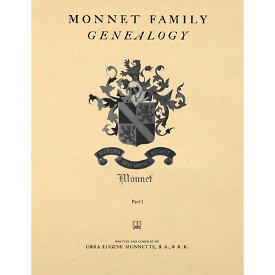 Monnet Family Genealogy | eBay