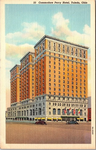 Toledo OH-Ohio, Commodore Perry Hotel, Vintage Postcard | eBay