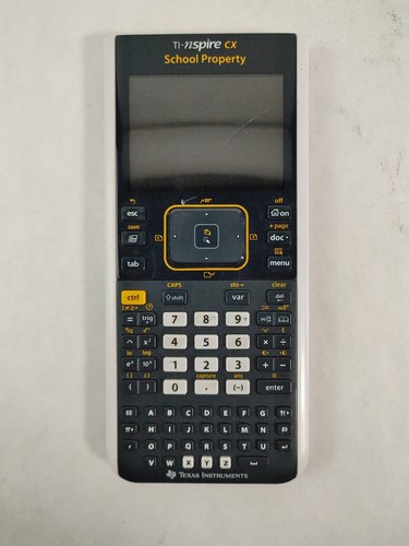 Texas Instruments TI-Nspire CX School Property Edition Graphing ...