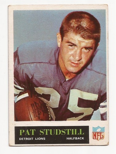 1965 PHILADELPHIA FOOTBALL DETROIT LIONS PAT STUDSTILL CARD #67 | eBay