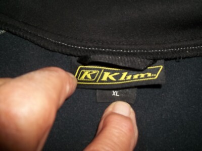 KLIM RACING FULL ZIPPER BLACK JACKET W/ POCKET SIZE MENS XL FALL SPRING ...