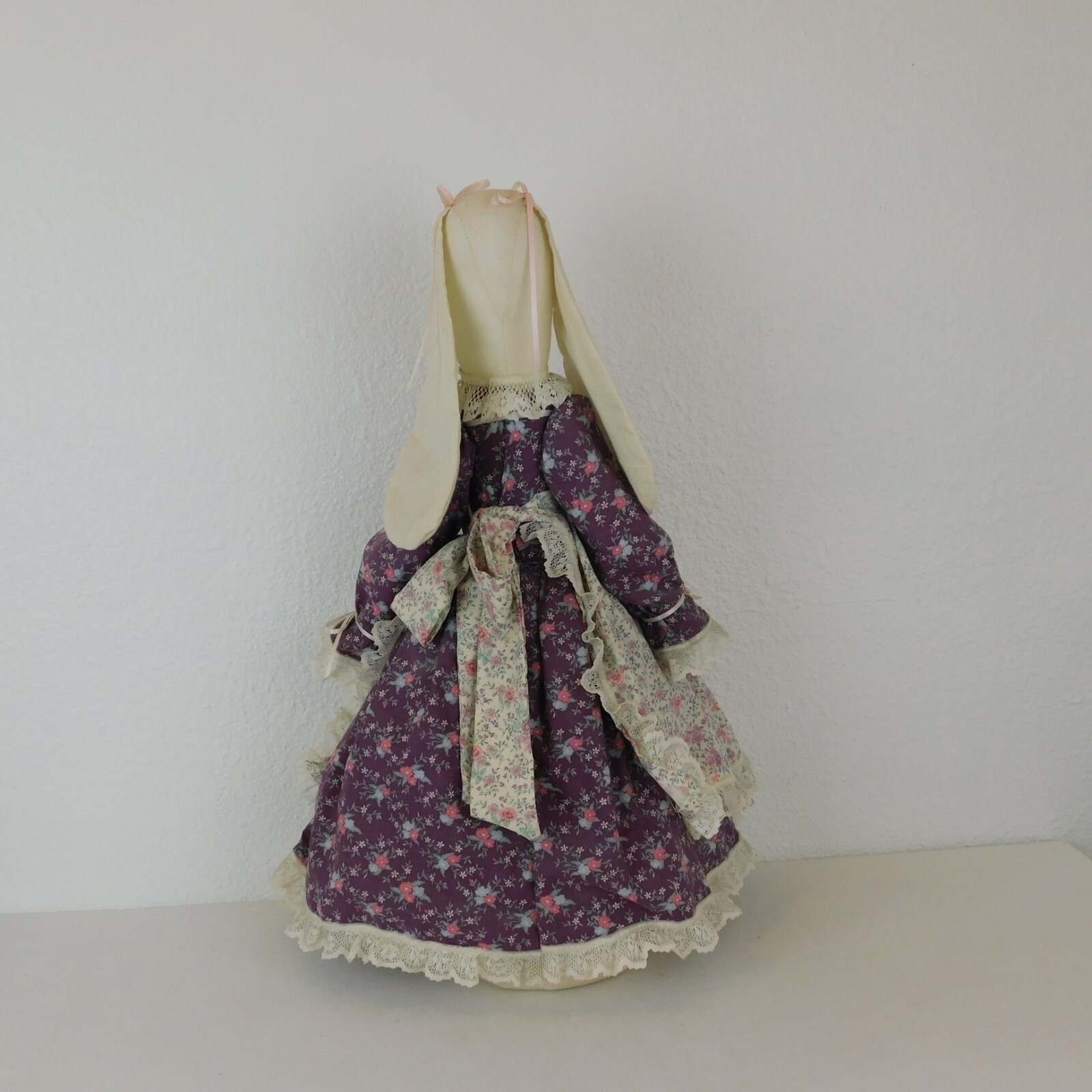 Handmade Cottagecore Country Bunny Rabbit Stump Post Doll Easter Tall ...