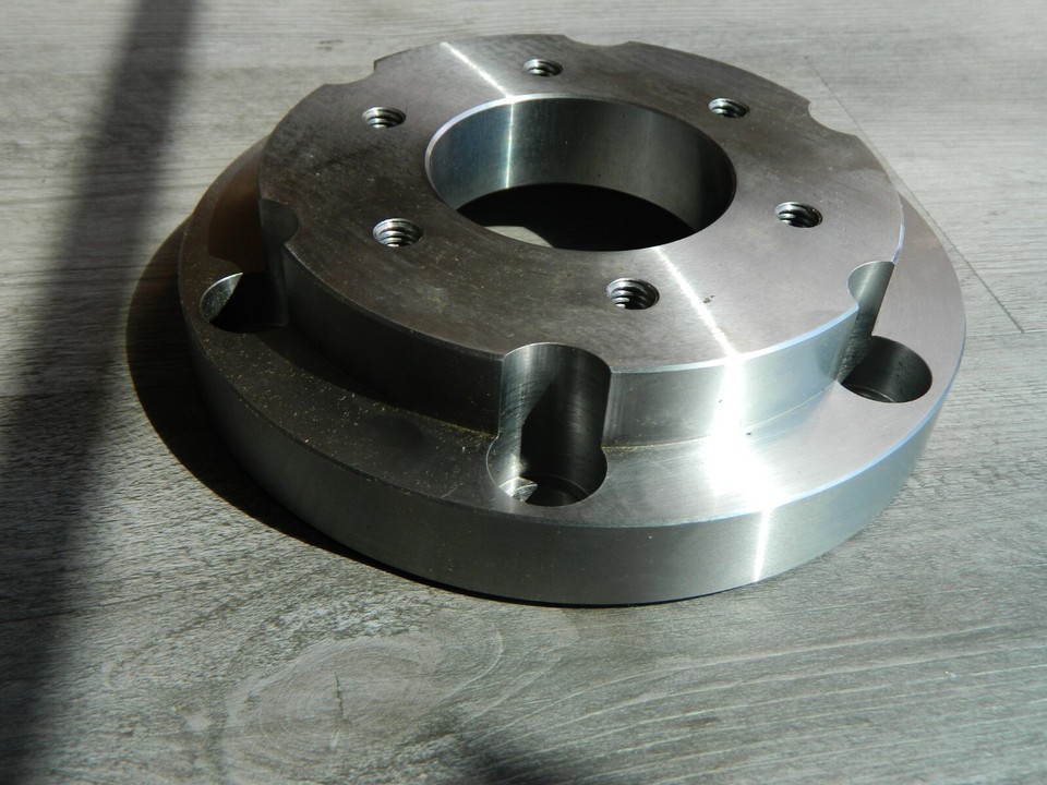 BUCK CHUCK COMPANY Lathe Chuck Adapter Back Plate: 10″ Chuck for Self ...