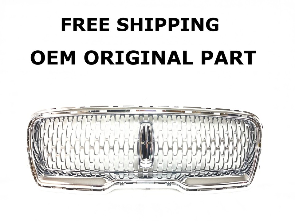 2021-2022 Lincoln Nautilus BASIC front upper bumper grille (CHROME ...