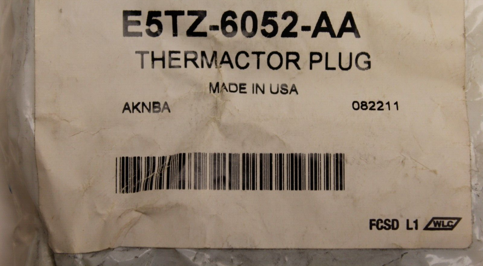 1968-1970 OEM Ford Thermactor Plug Part# E5TZ-6052-AA | eBay