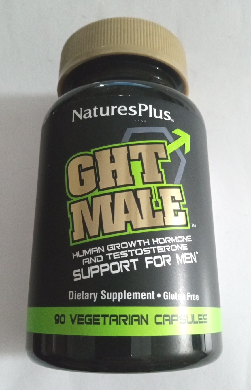 Nature’s Plus GHT Male Hormone Boost for Men 90 Capsules EXP 05/26 ...