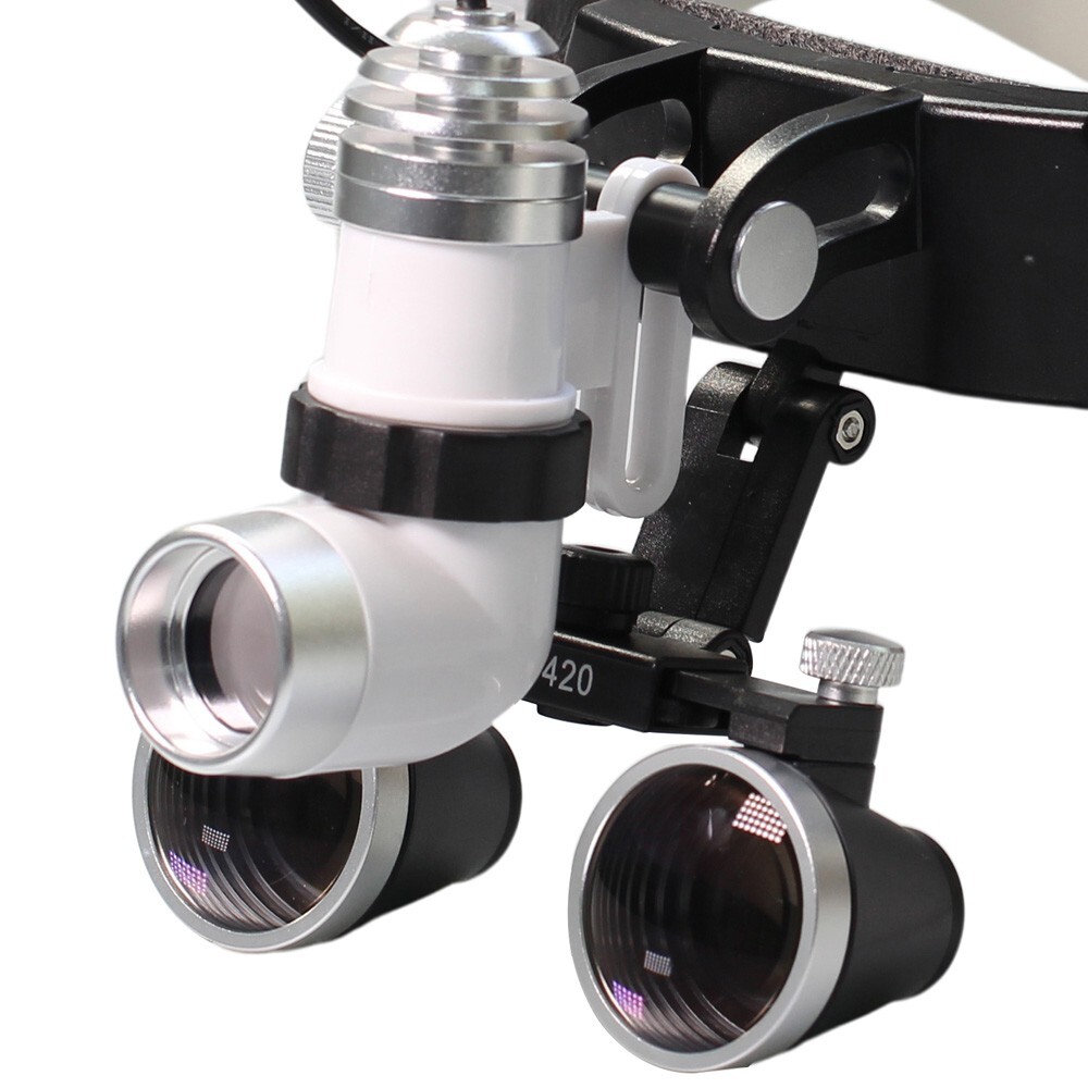 New Dental Surgical Medical Binocular Loupes 3.5X 420mm Optical Glass ...
