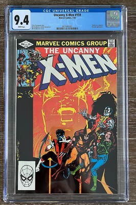 Uncanny X-Men #159 CGC 9.4 White Pages Storm As Vampire And Dracula ...