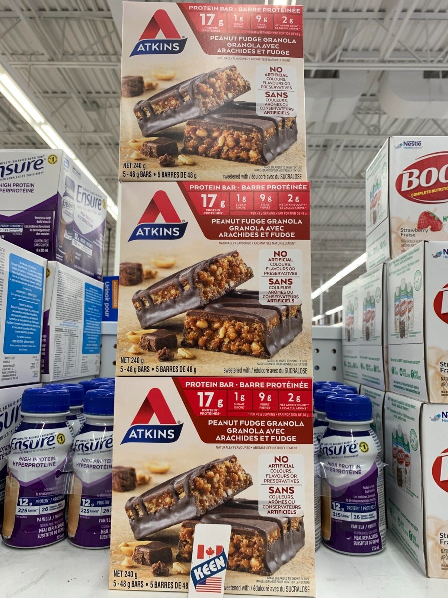 Atkins Bars NEW Atkins Harvest Trail Bars Protein Never Tasted So