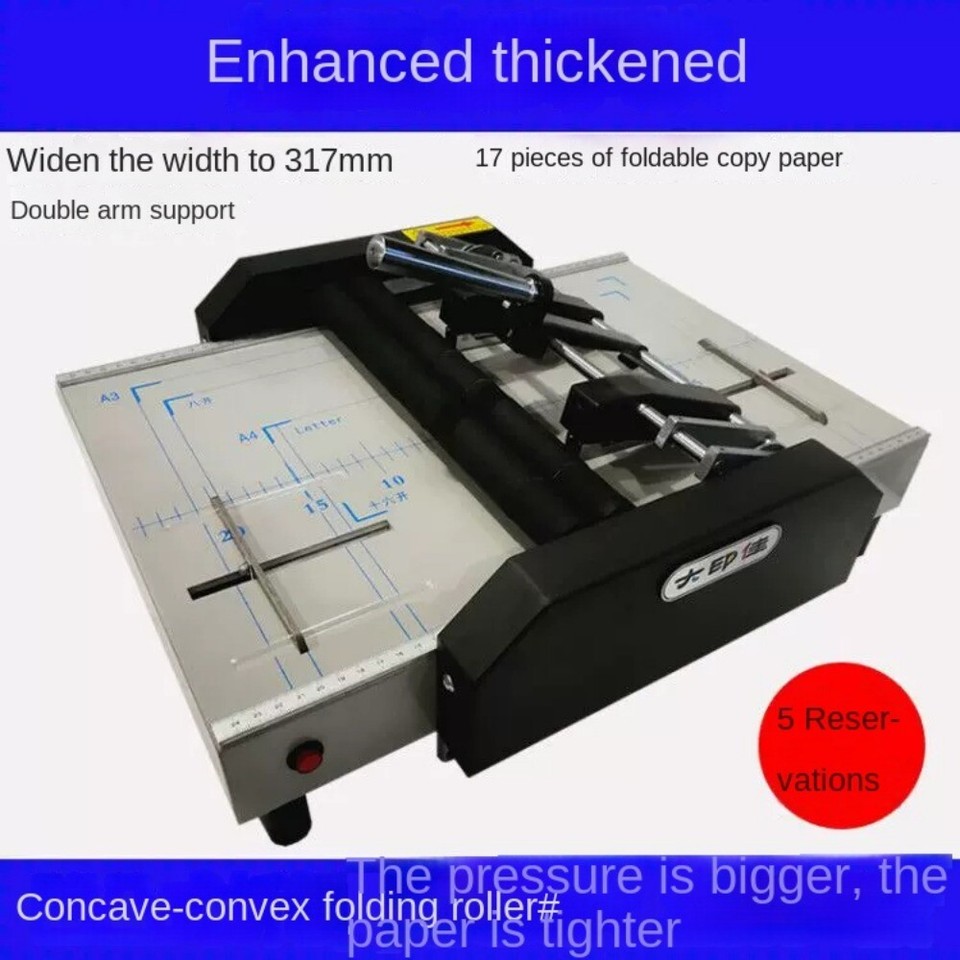 Electric Stapler Folding Machine A3 Electric Creasing Machine Card ...