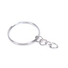 150pcs Key Ring with Chain Split Jump Rings with Screw Eye Pins DIY ...