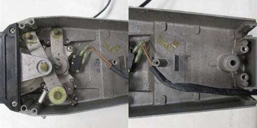 YAMAHA 704 SHIFT & THROTTLE CONTROL BOX WITHOUT TRIM SWITCH NA1301-17 ...