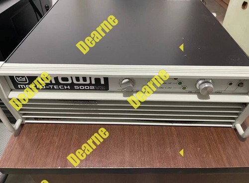 USED 1PCS Crown Macro-Tech 5002vz 2 Channel Power Amplifier | eBay