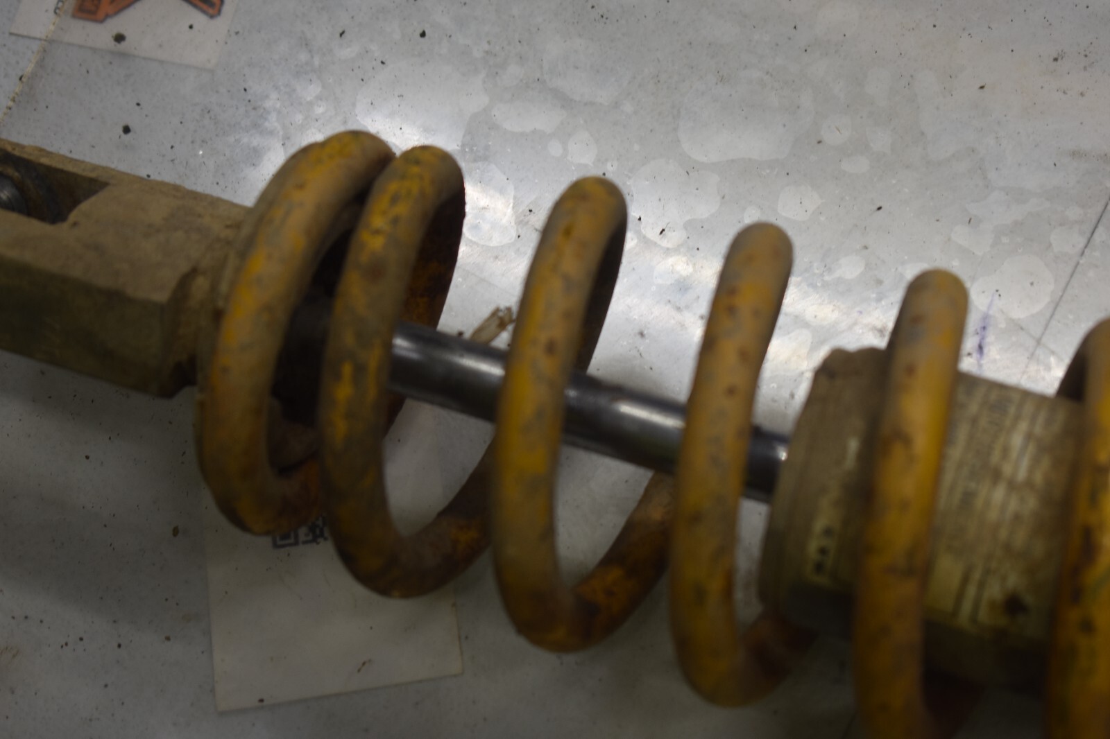 826 Rear Shock Srping Mono Stock 98 1998 Kawasaki KLX 300 R KLX300R ...