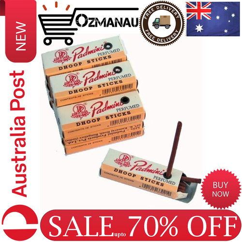 Padmini Dhoop Sticks - 12 Boxes of 10 Sticks Each - 2 Regular by ...