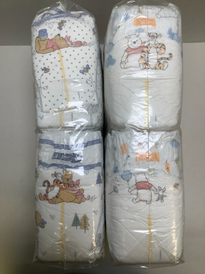 Huggies Little Snugglers Baby Diapers, Size 1, Winnie the Pooh design ...