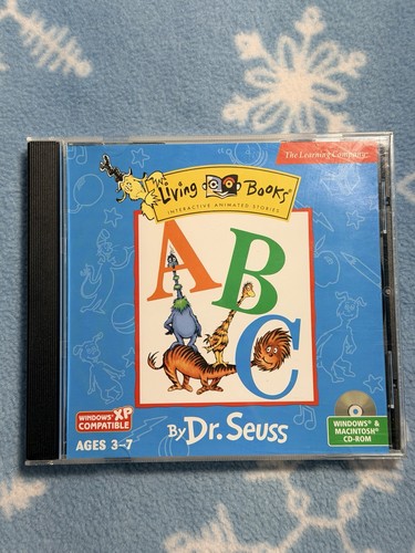 Dr. Seuss's ABC PC CD-ROM - Living Books Windows XP/Mac - Vintage 2001 ...