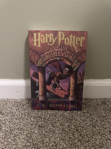 Harry Potter and The Sorcerer's Stone JK Rowling, First Edition, 1st ...
