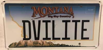 Vanity DEVIL LIGHT license plate Exorcist Horror Film Satan Lucifer ...