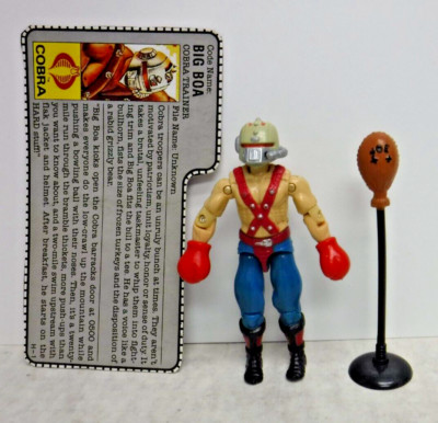 Big Boa G.I. Joe Hasbro VTG 1987 4" Figure W/ Card 122723AST2-B1 | eBay