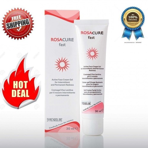 SYNCHROLINE ROSACURE FAST CREAM GEL 30ml , Anti Redness Face Cream gel ...