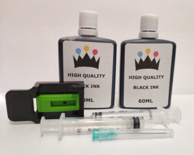 Canon Black Ink Refill Kit for PG-545 & 545XL Ink Cartridge Refill up ...