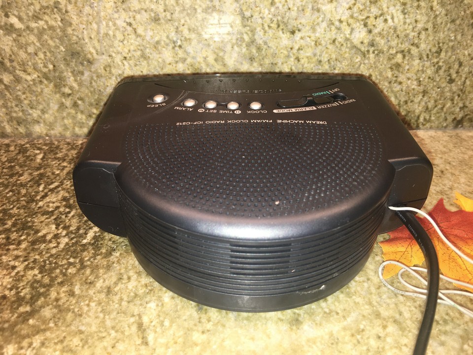 Sony Dream Machine FM AM Clock Radio Alarm ICF C212 Snooze Battery ...