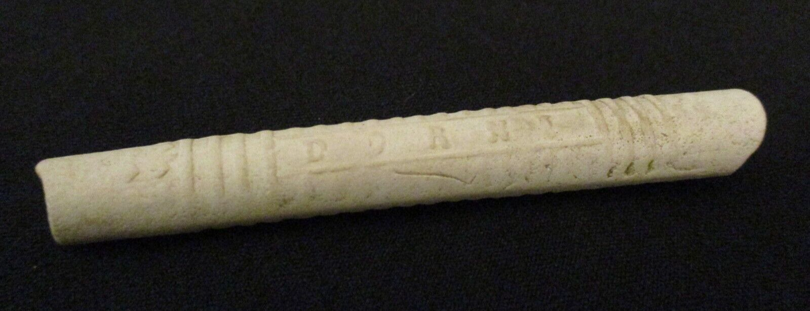 1800's Peter Dorni Decorative Clay Pipe Stem Artifact | eBay