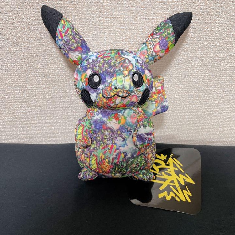 Pokemon Center Pikachu Shibuya limited graffiti plush doll Japan | eBay