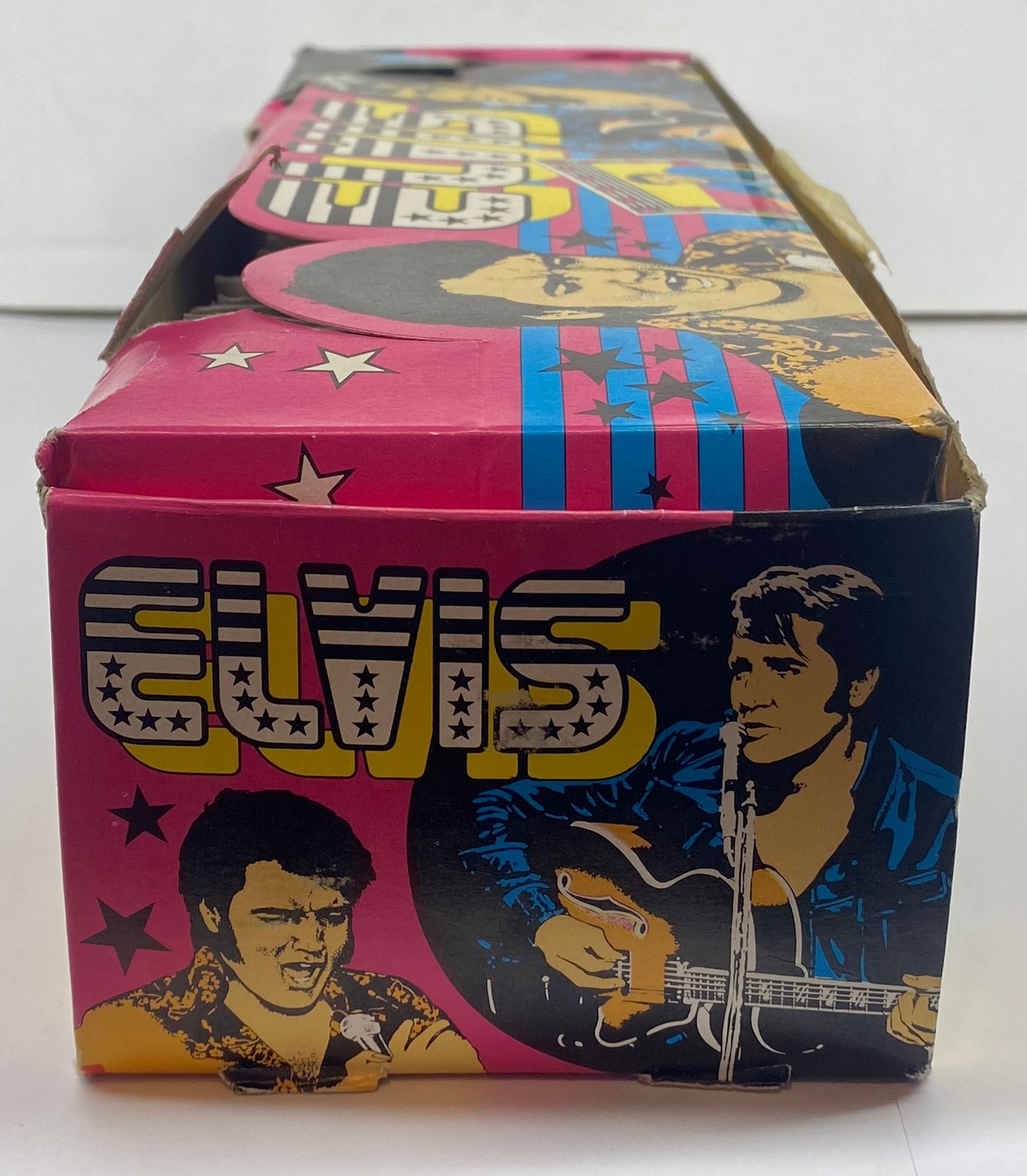 1978 Elvis Presley Vintage Trading Card Box 94 Packs Monty Gum Holland ...