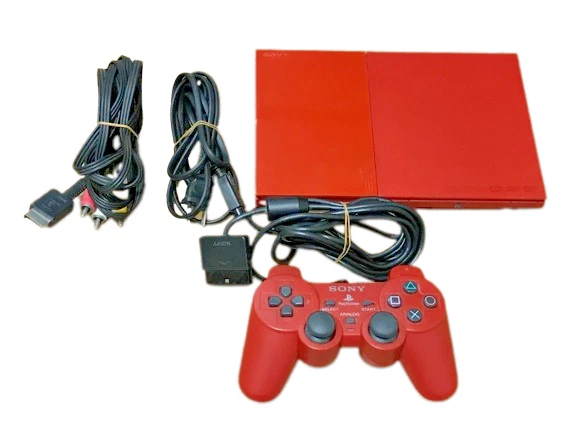 Ps2 Slim Red