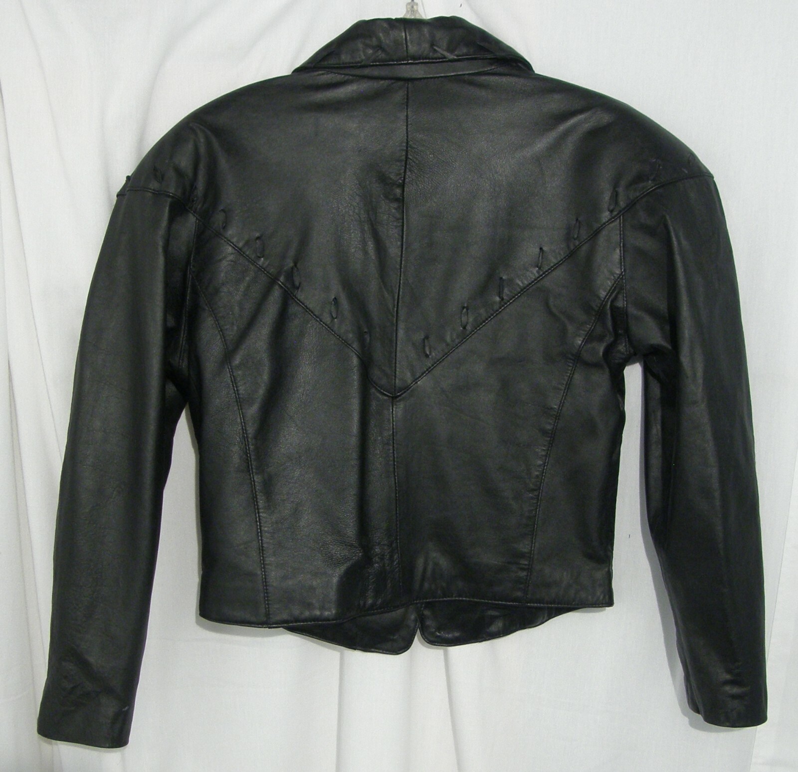 #7701 VERY NICE!! 'EXPLORATIONS' LINED 100% LEATHER JACKET SIZE MEDIUM ...