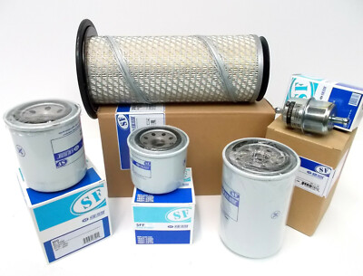 Filter Kit for Ransomes Highway 213 Air Oil Fuel Hyd with Kubota D1105 ...
