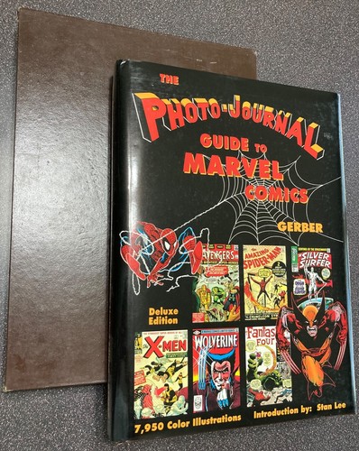 Gerber Photo-Journal Guide to MARVEL COMICS (Deluxe Limited Edition) w ...