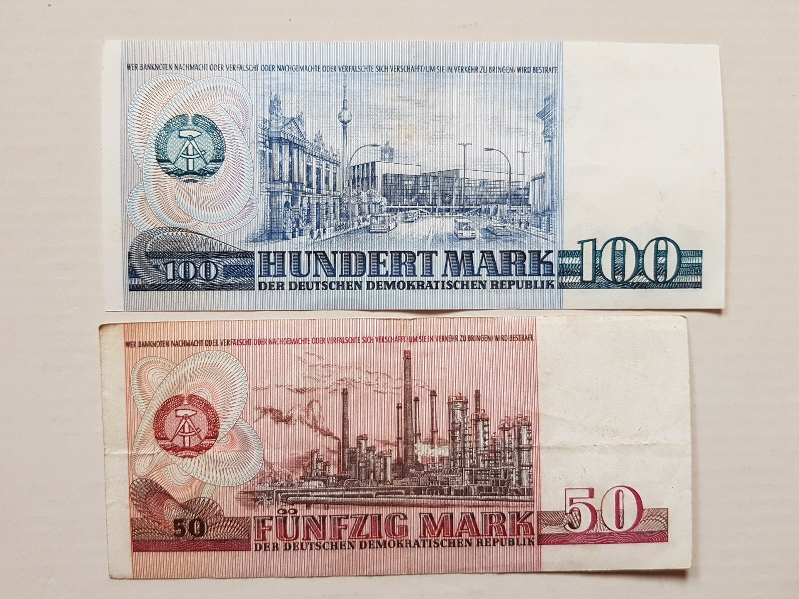 10,- bis 100,- Mark der DDR original alte Geld Scheine gut | eBay.de