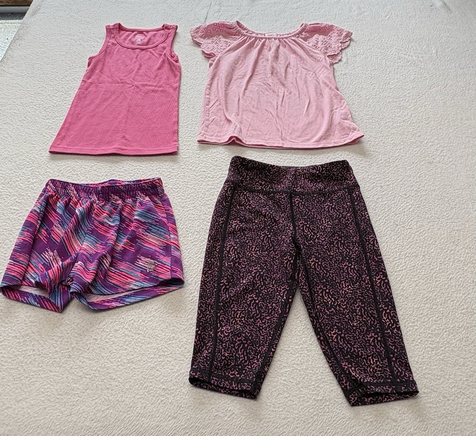 Lot Of Girls Clothes Size 6, 6/6x Puma Minnie Mouse RBX Justice | eBay