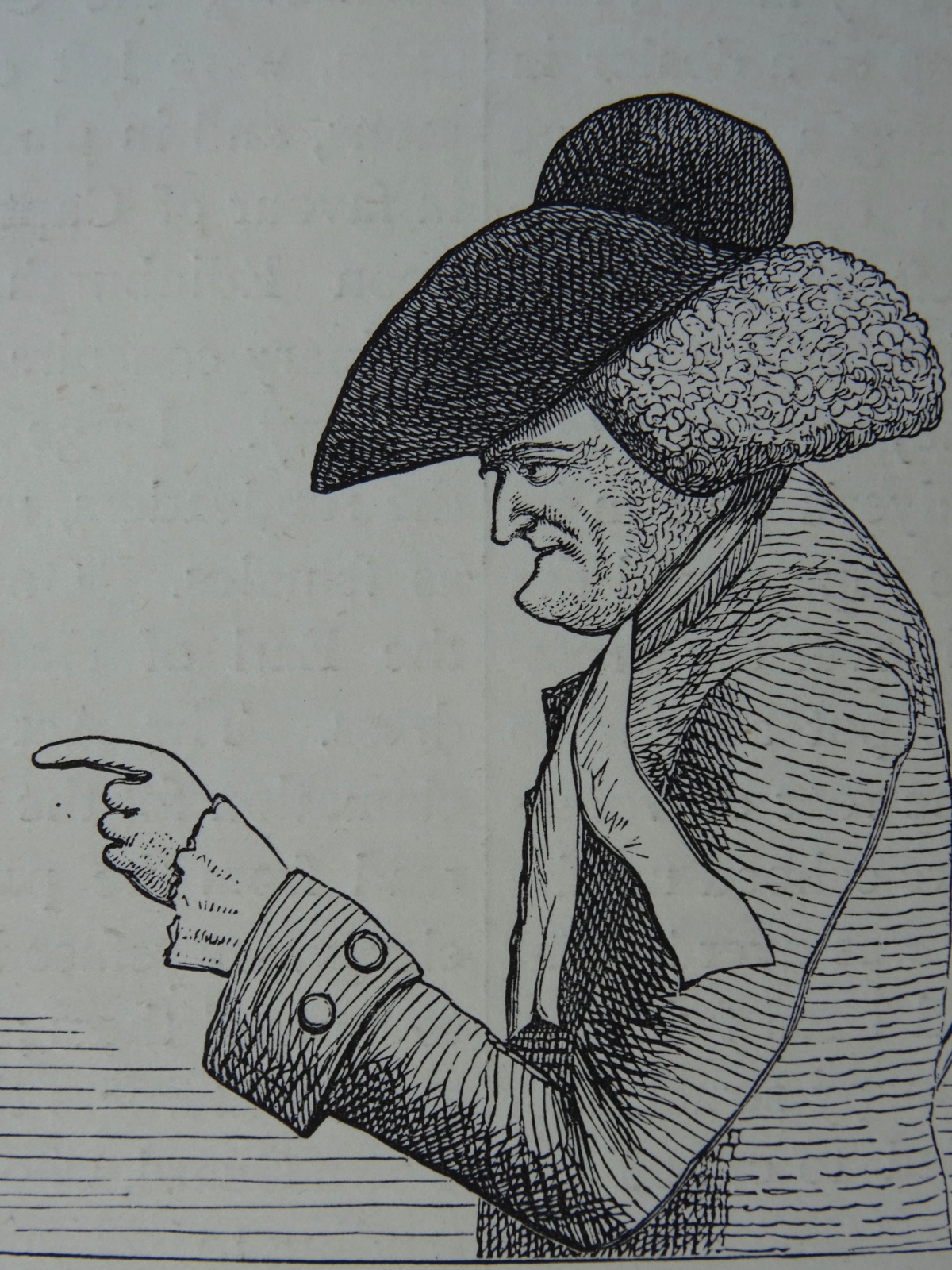 Edinburgh CARICATURE PORTRAIT of LORD MONBODDO Original Victorian Print ...