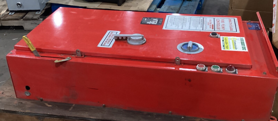 JOSLYN CLARK ELECTRIC FIRE PUMP CONTROLLER C3B174-4J 50HP 460V ...