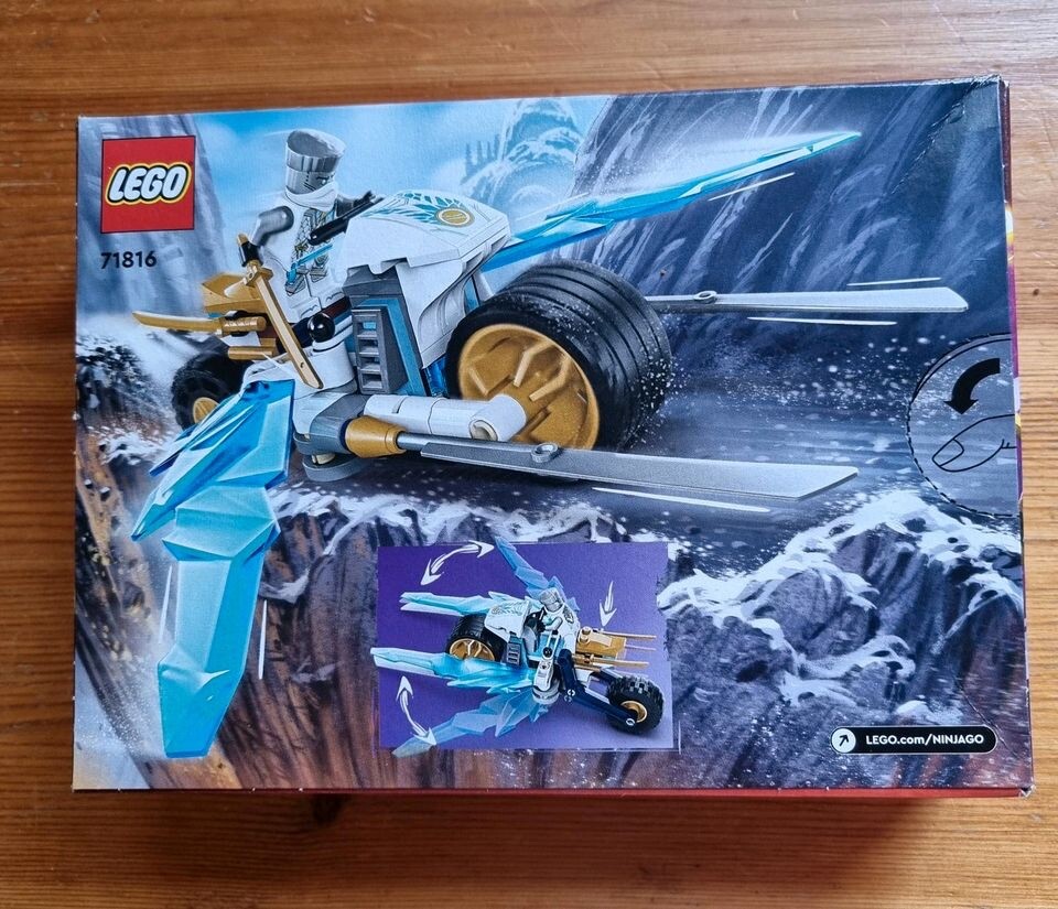 LEGO Ninjago Zane's Ice Motorcycle 71816 Toy Building Kit 84 pcs | eBay
