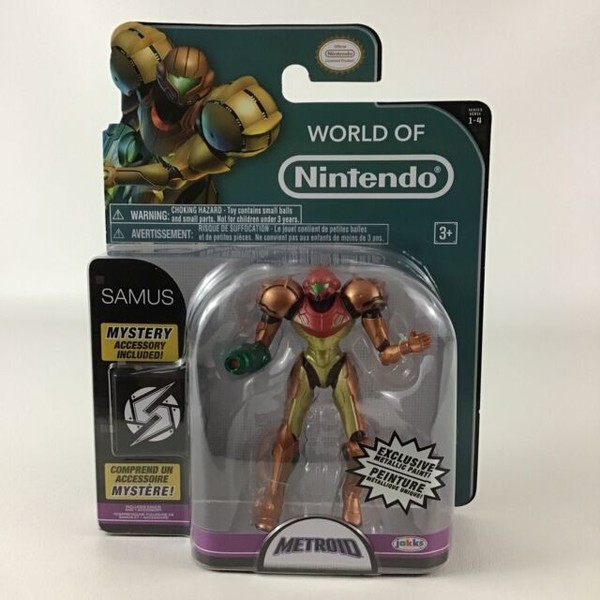 JAKKS Pacific Metroid Samus Action Figure - 6851883382 for sale online ...