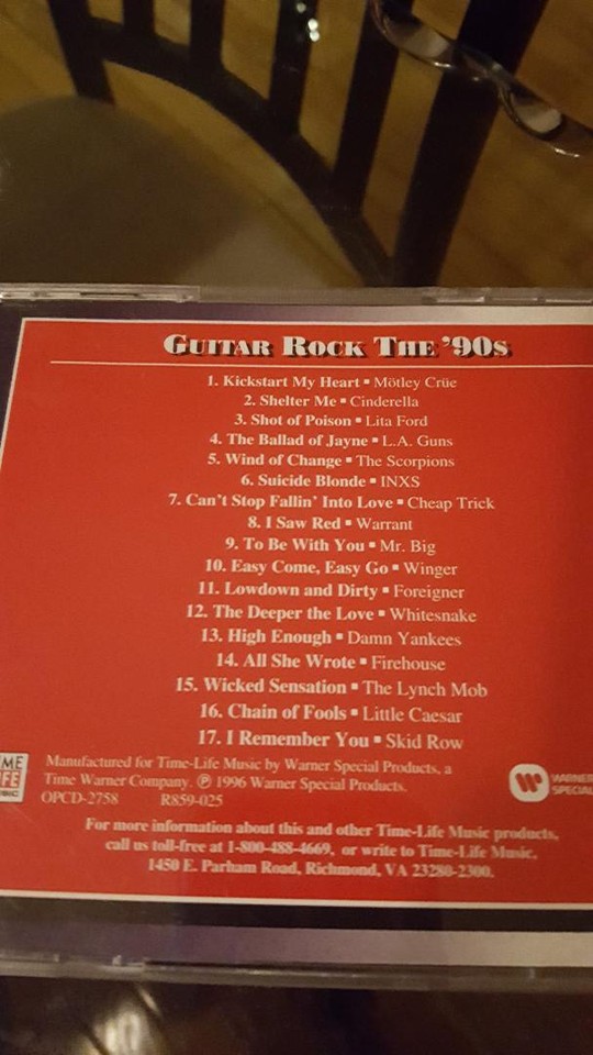 TIME LIFE GUITAR ROCK THE 90'S | eBay