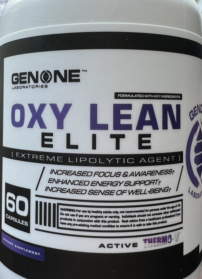 ♨️GENONE™ OXY LEAN ELITE / 60 CT / FAT BURNER / MOOD ENHANCER / APPETITE CONTROL | eBay