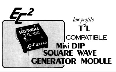 100MHz Oscilator Square Wave Generator Module TTL 5V Mini DIP | eBay